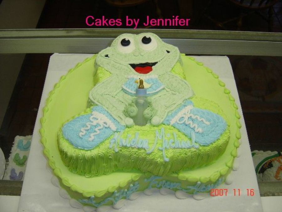 Baby Frog - CakeCentral.com
