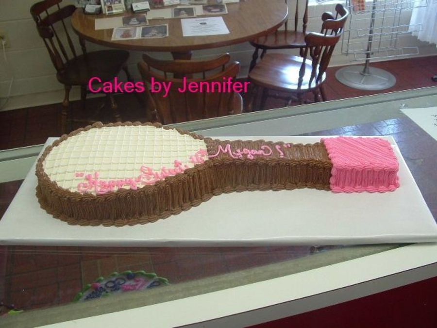 Big Tennis Racket - CakeCentral.com