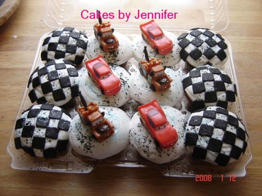 Racing Cupcakes - CakeCentral.com