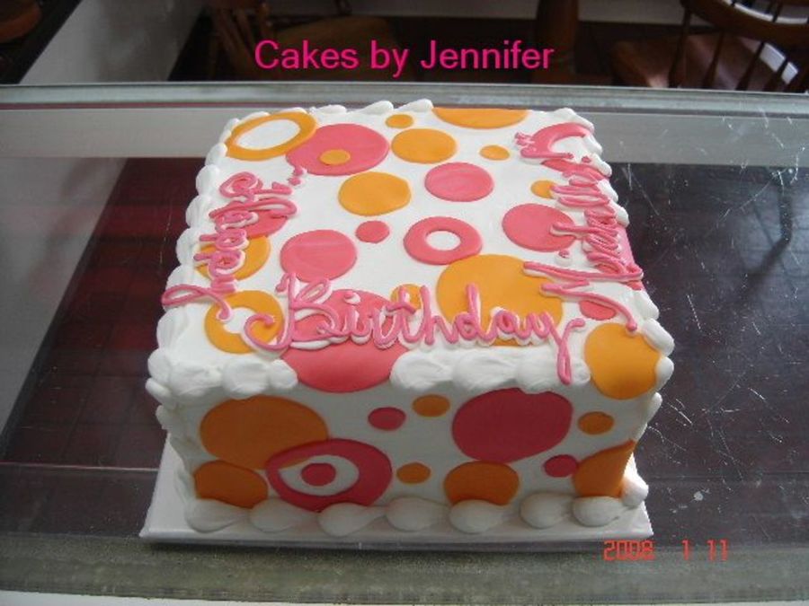 Retro Birthday - CakeCentral.com