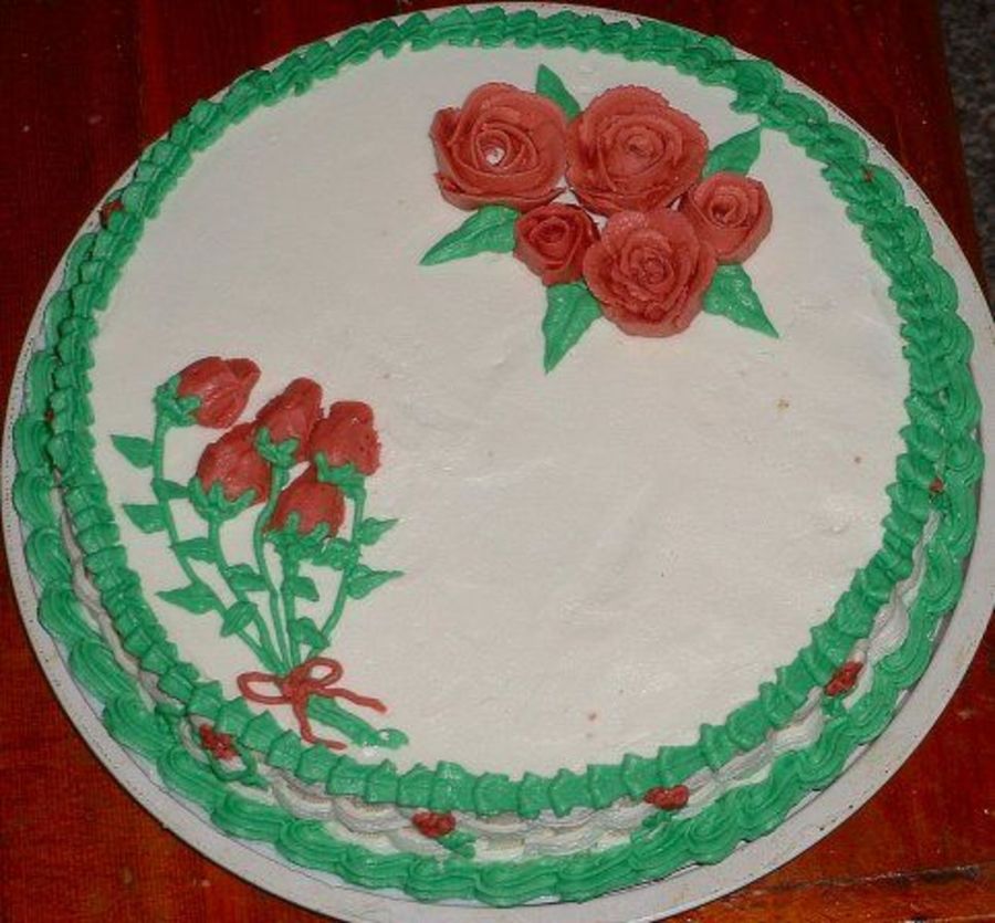 Rosebuds And Roses - CakeCentral.com