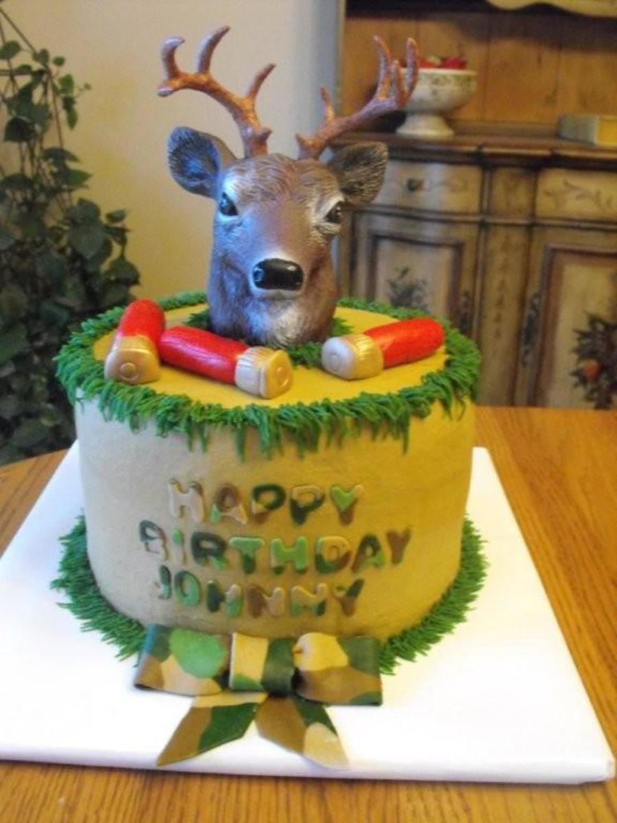 Deer Head Birthday - CakeCentral.com