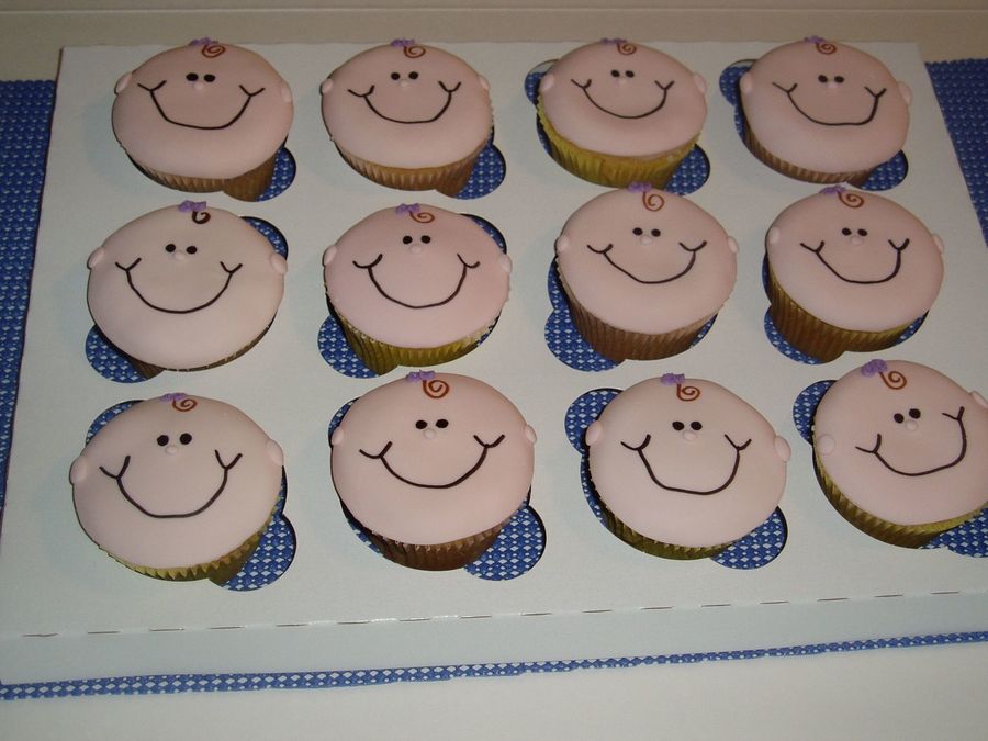 Baby Face Cupcakes - CakeCentral.com