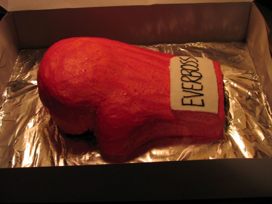 Boss' Day Boxing Glove - CakeCentral.com