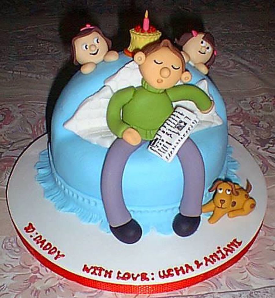 Sleepy Daddy - CakeCentral.com