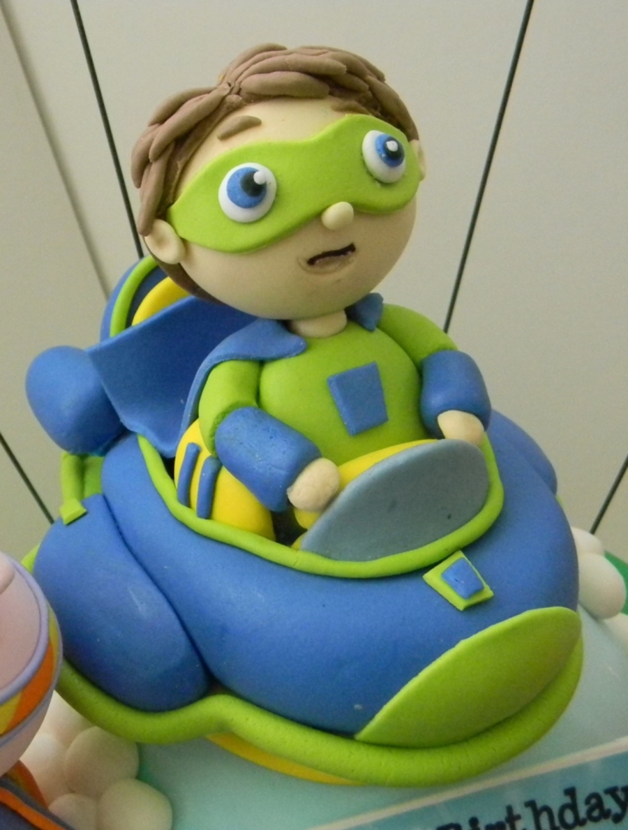 Super Why Birthday Cake - CakeCentral.com
