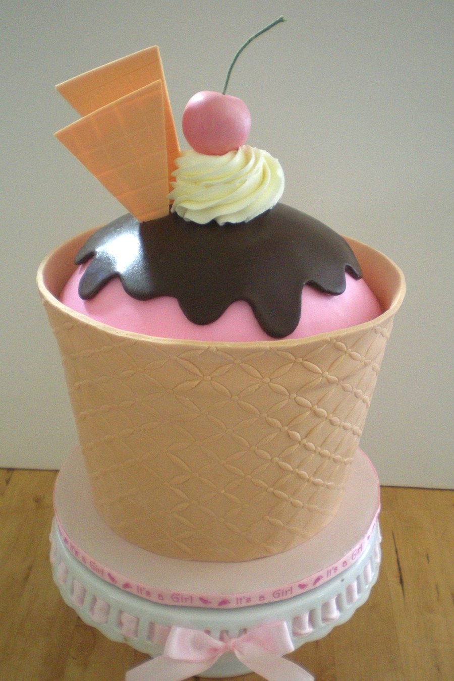 Ice Cream Cone Theme For Baby Shower - CakeCentral.com