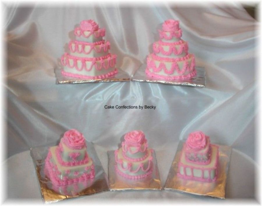 Mini Tiered Cake - CakeCentral.com