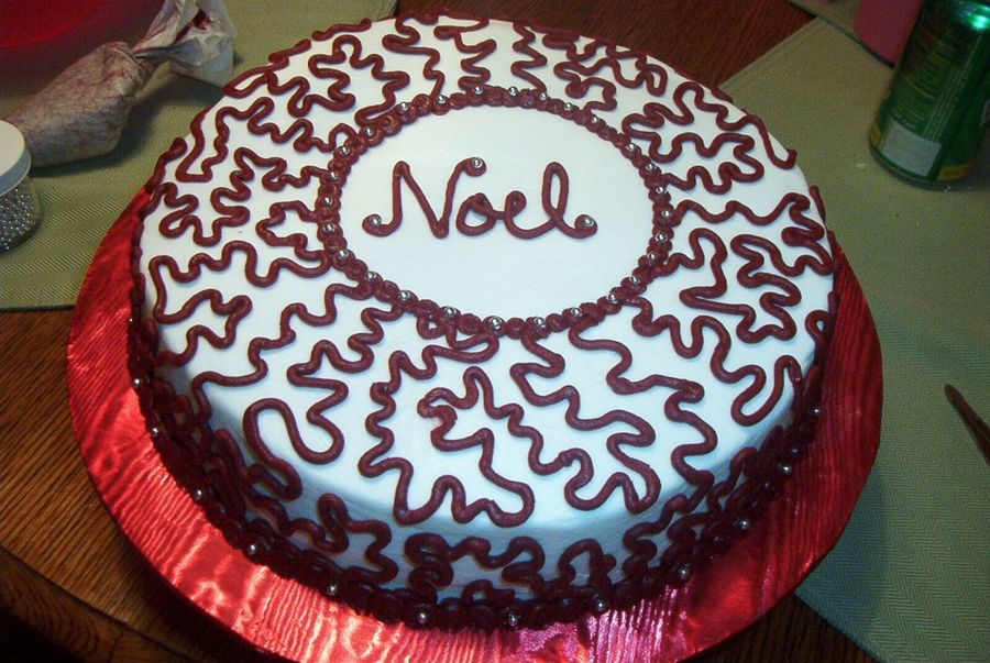 Noel Cake - CakeCentral.com