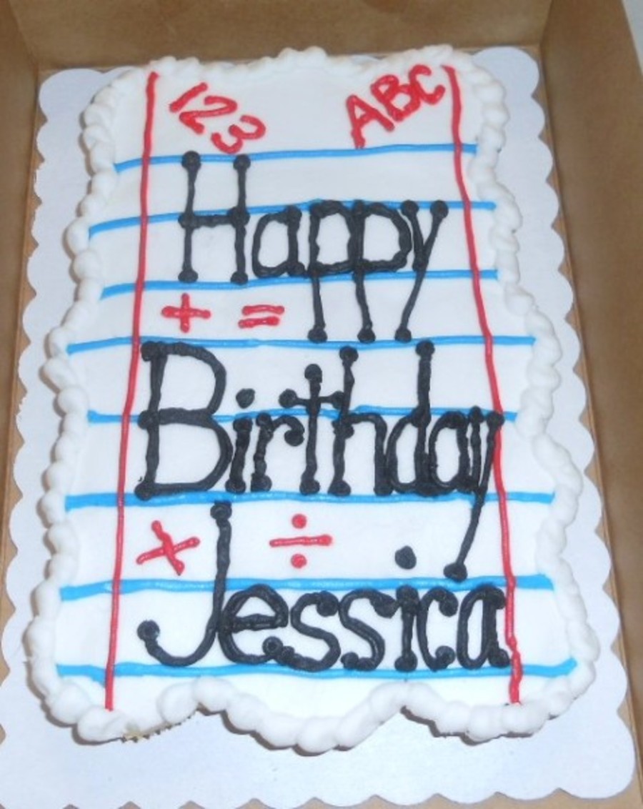 Happy Birthday, Jessica!!! - CakeCentral.com
