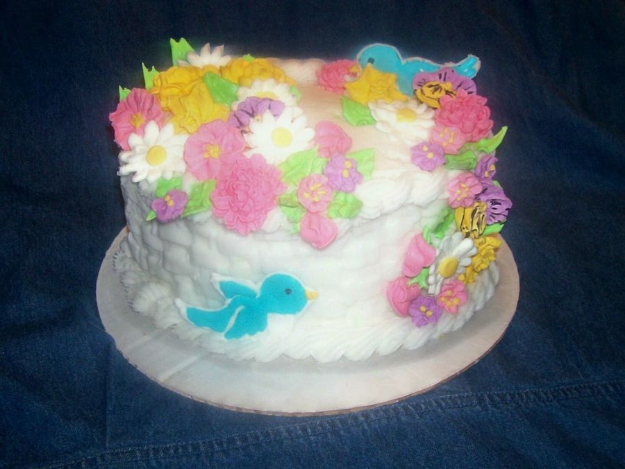 Wilton Class 2 Final Cake - CakeCentral.com