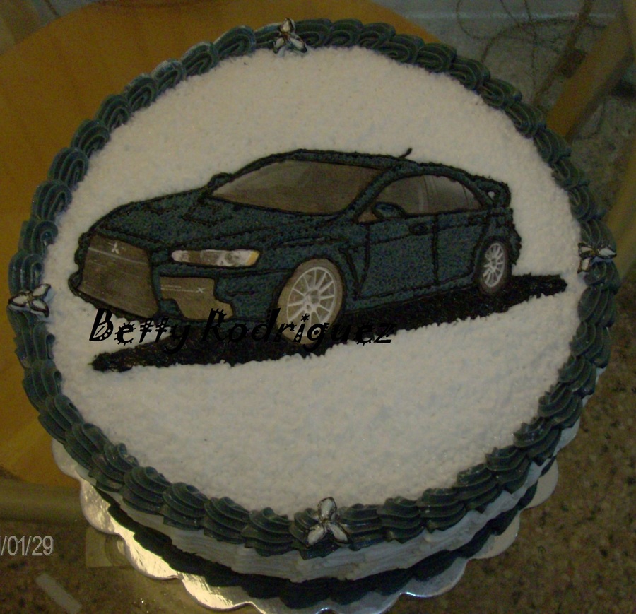 Lancer Evolution - CakeCentral.com
