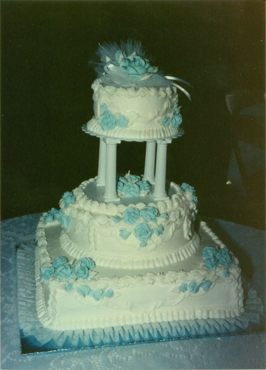 First-Ever Wedding Cake - CakeCentral.com