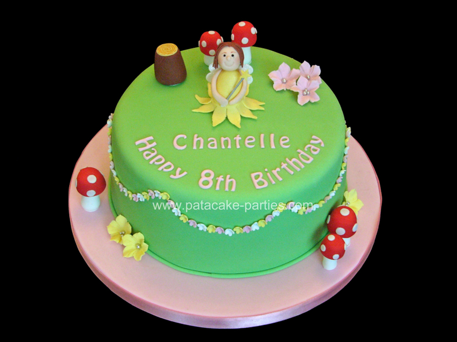 Fairy And Toadstools - CakeCentral.com