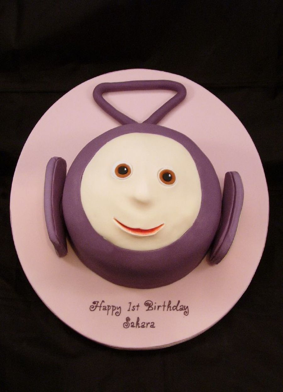 Tinky Winky Teletubby Cake - CakeCentral.com