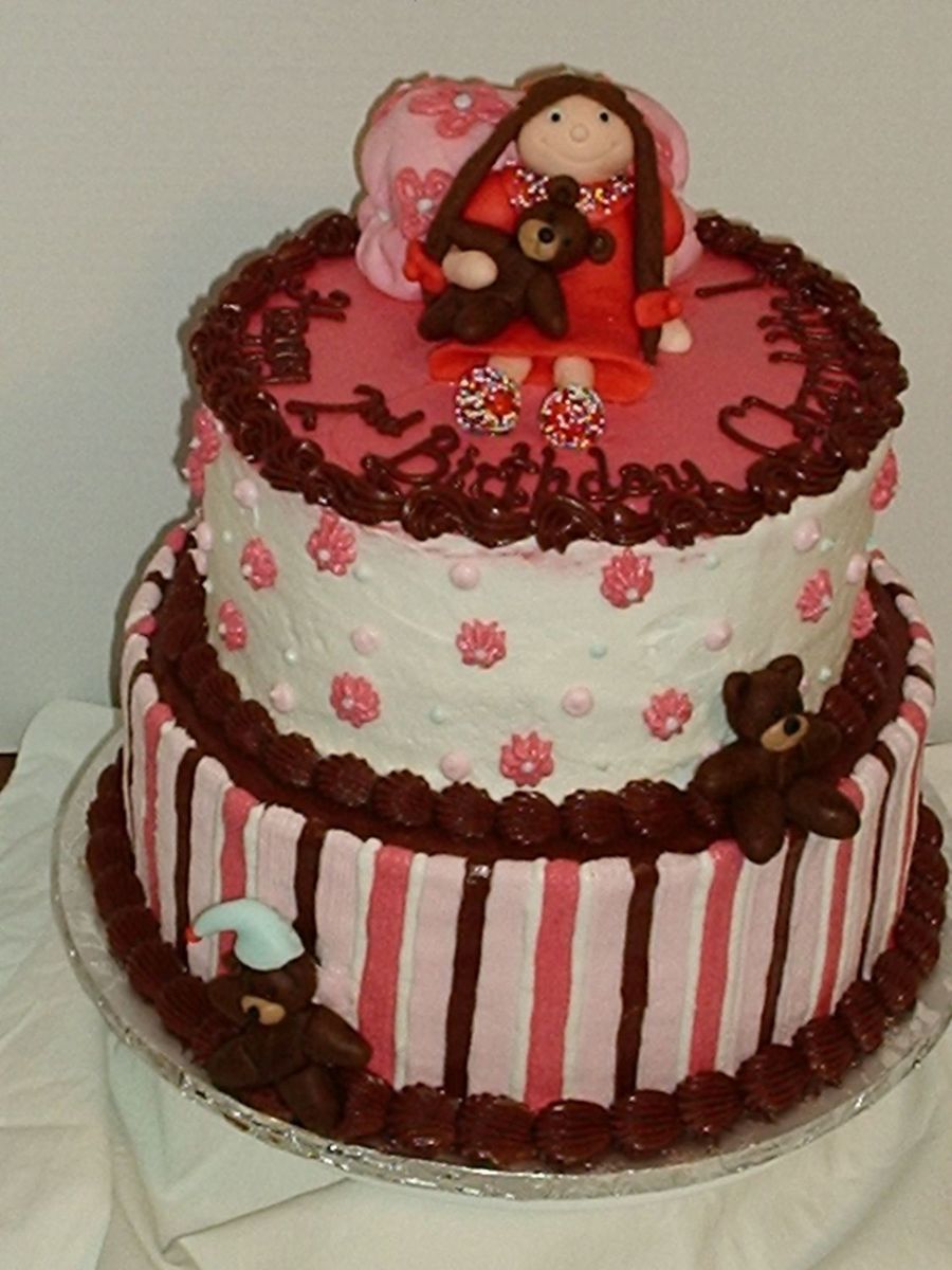 Charlotte's Pj Party Cake - CakeCentral.com