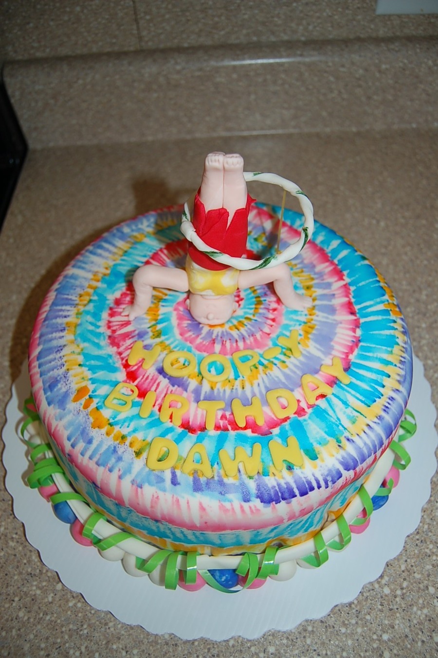 Hoola Hoop Cake - CakeCentral.com