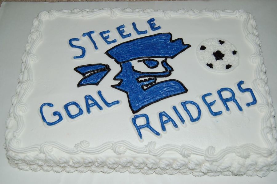 Raiders Team Cake - CakeCentral.com