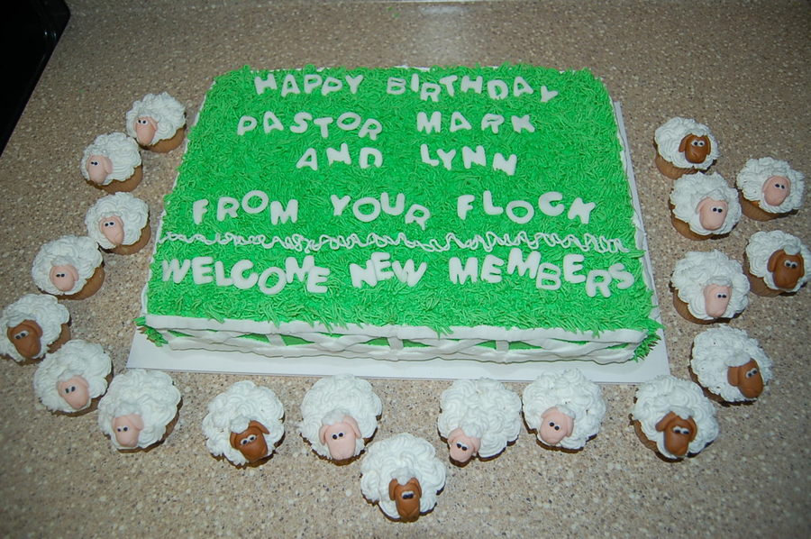 Flock Cake - CakeCentral.com