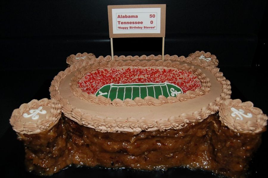 Alabama Stadium Cake - CakeCentral.com