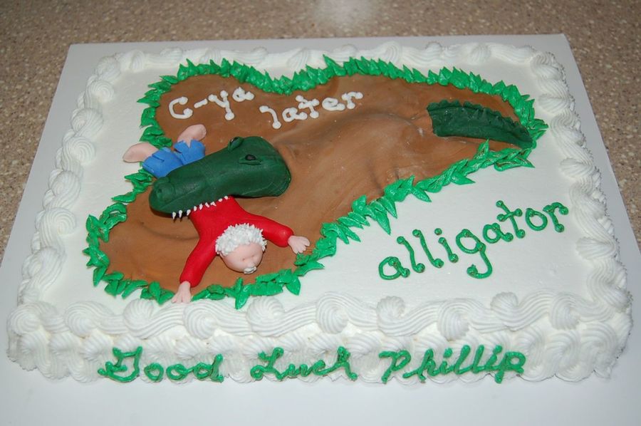 Alligator Cake - CakeCentral.com