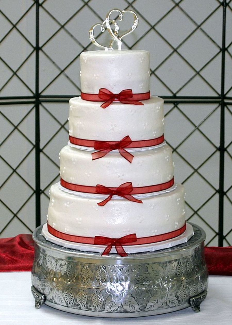Red Ribbons - CakeCentral.com