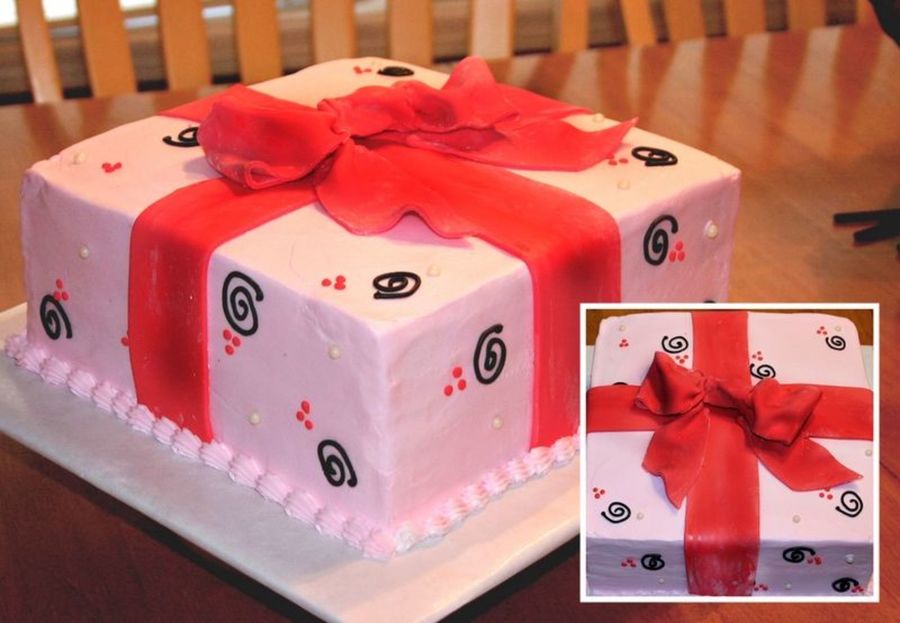 Present Cake For Bridal Shower - CakeCentral.com