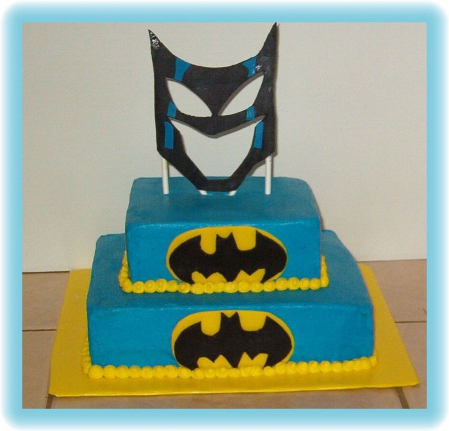 Batman Cake - CakeCentral.com