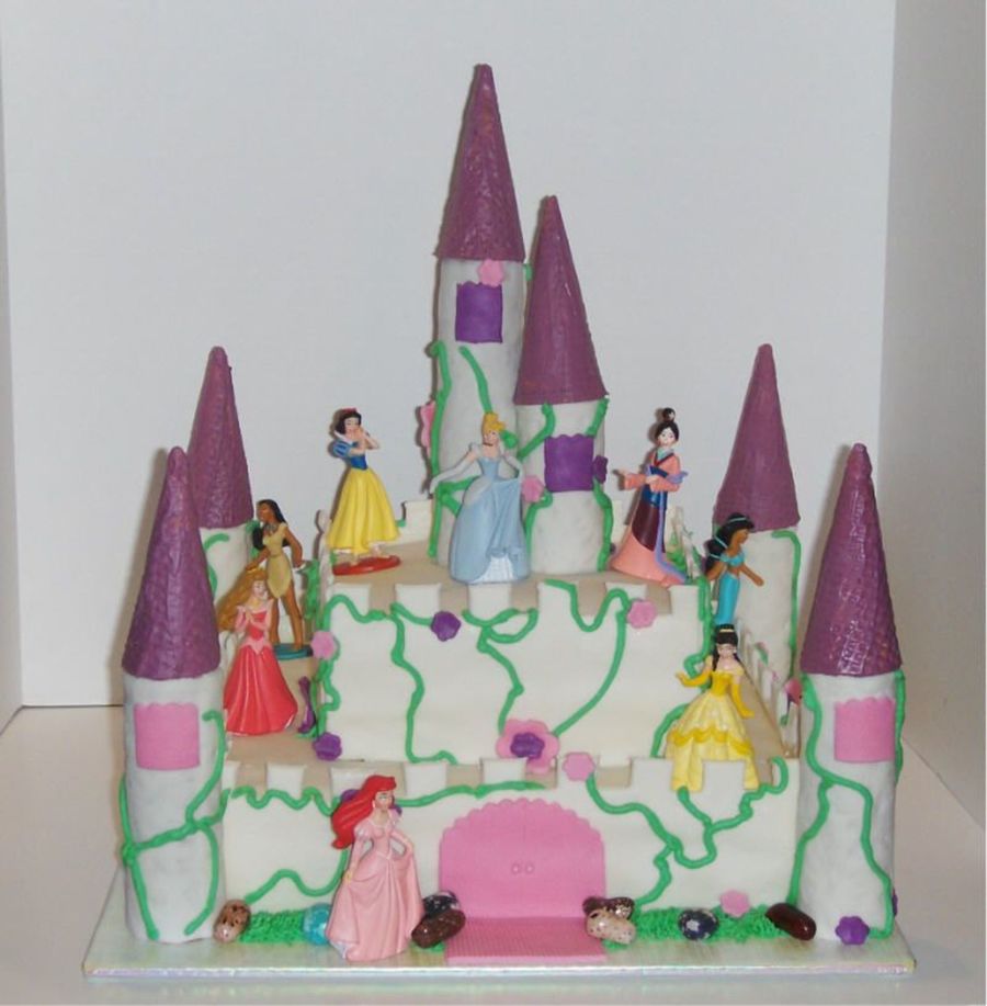 Disney Princess Castle - CakeCentral.com