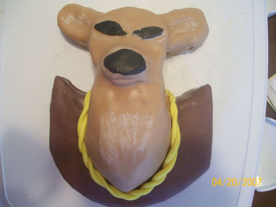 Mounted Deer Head - CakeCentral.com