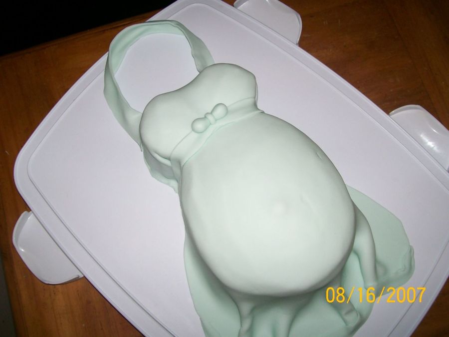 Belly Cake - CakeCentral.com