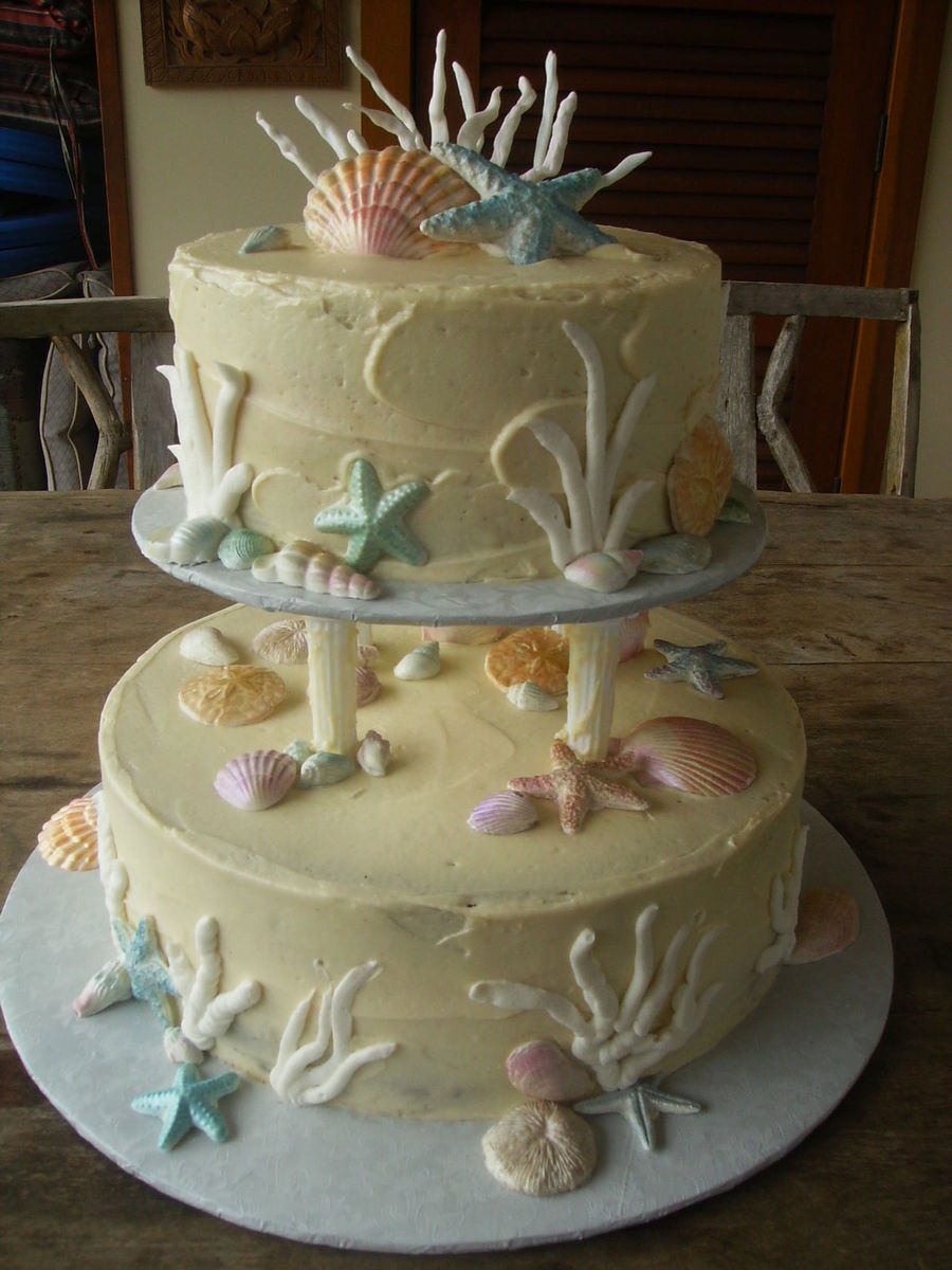 Eric's Seashell Cake - CakeCentral.com