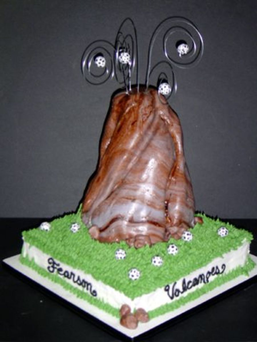 The Fearsome Volcanoes - CakeCentral.com