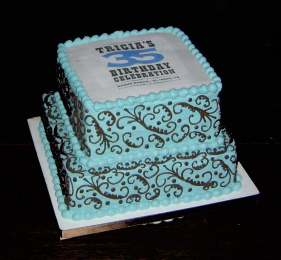 Tricia's Birthday Cake - CakeCentral.com