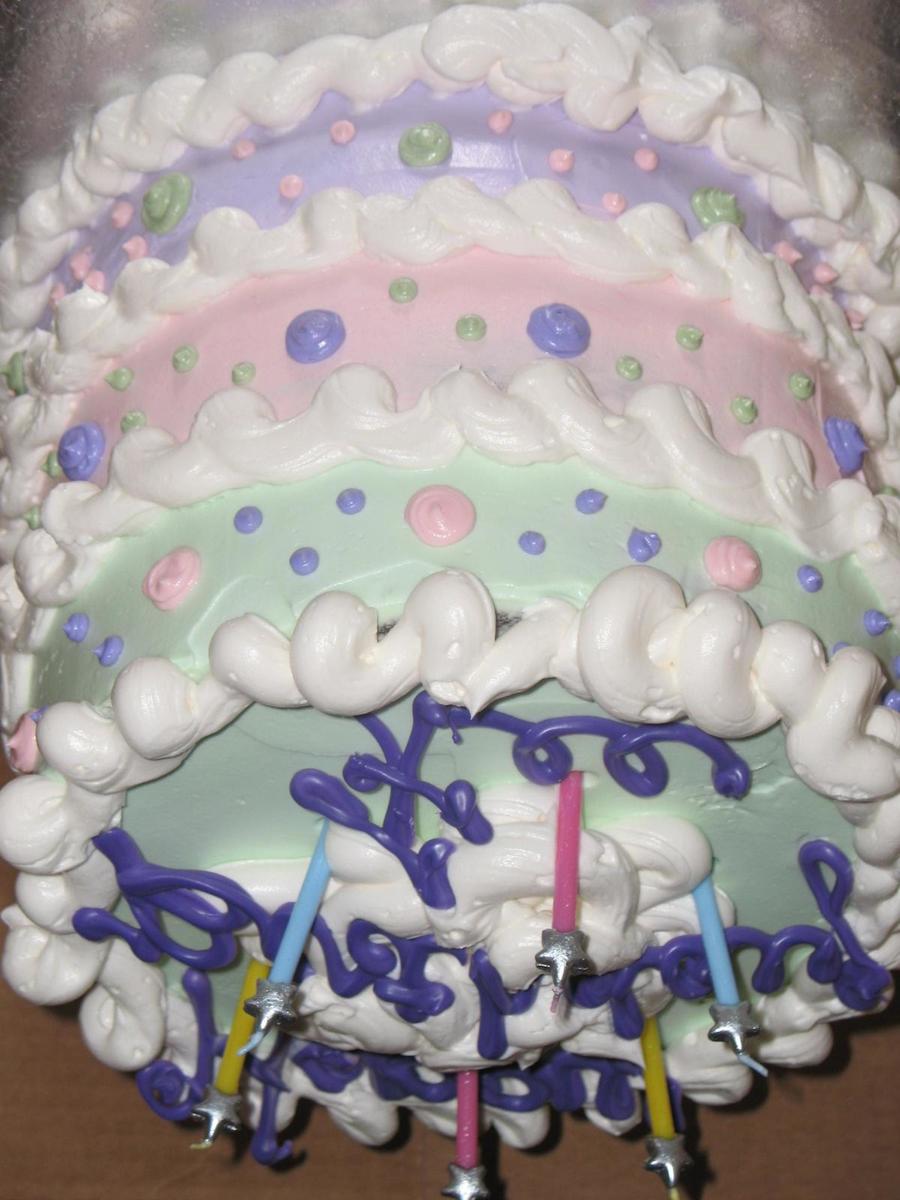 Polka Dot Pastel Layer Cake - CakeCentral.com