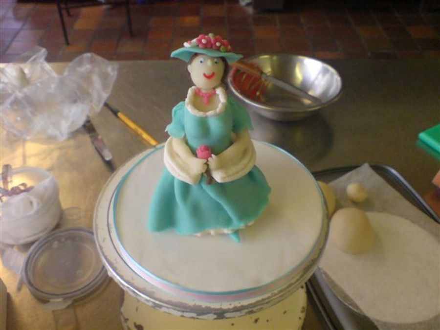 Victorian Lady - CakeCentral.com