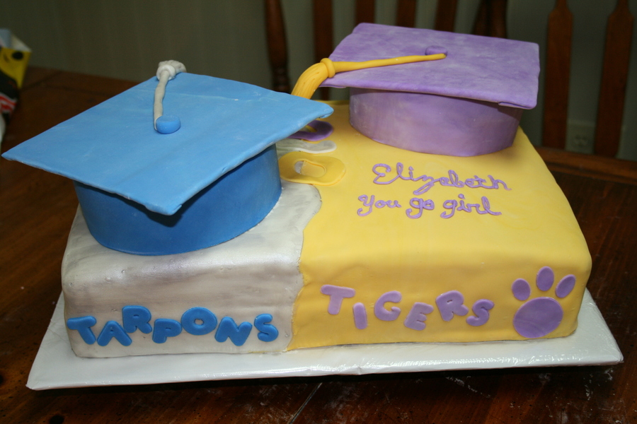 Two High School Cake - CakeCentral.com