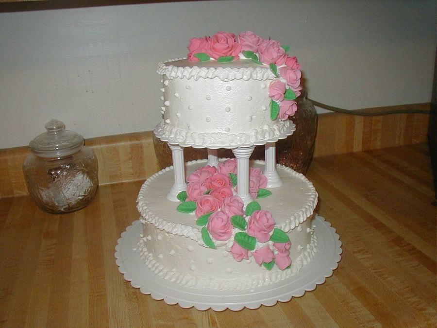 Wilton 3 Final Cake - CakeCentral.com