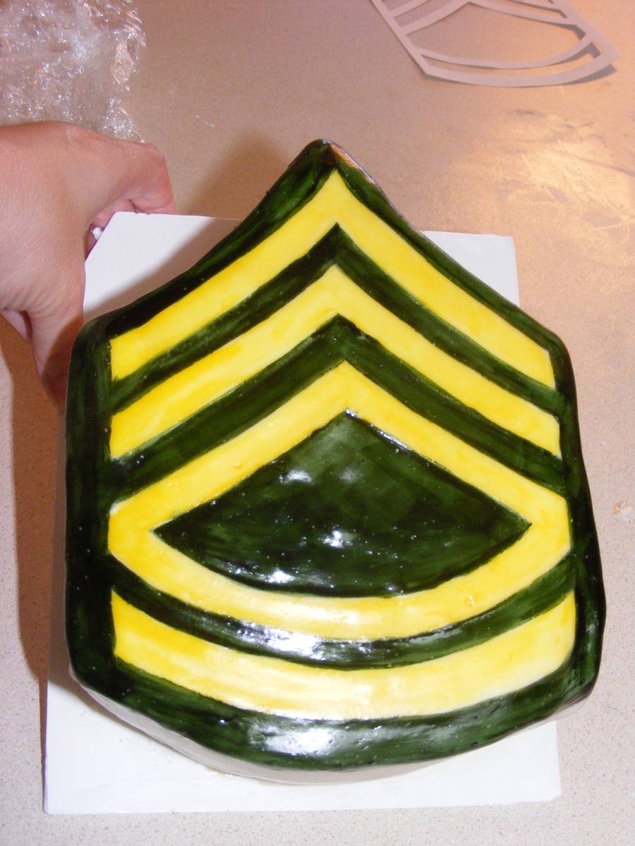 Sfc Promotion Cake For My Husband - CakeCentral.com