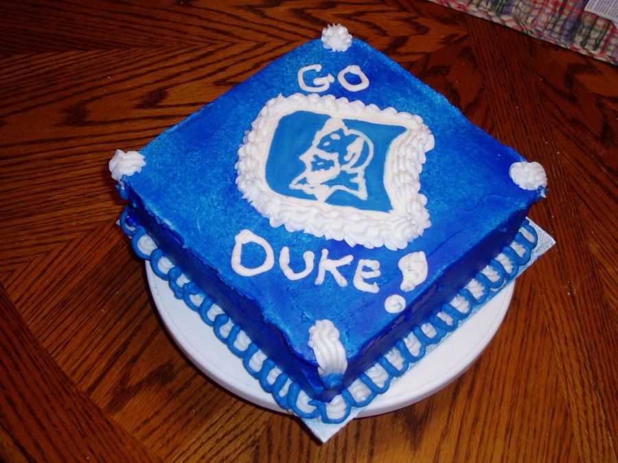 Duke Blue Devil - CakeCentral.com