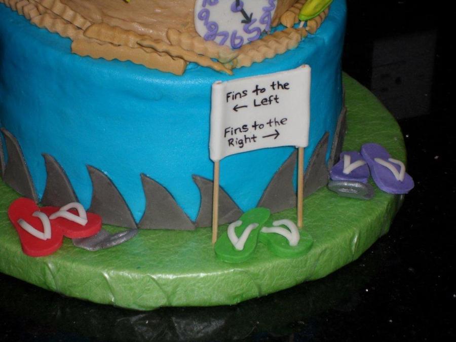 Jimmy Buffet Themed Birthday Cake - CakeCentral.com