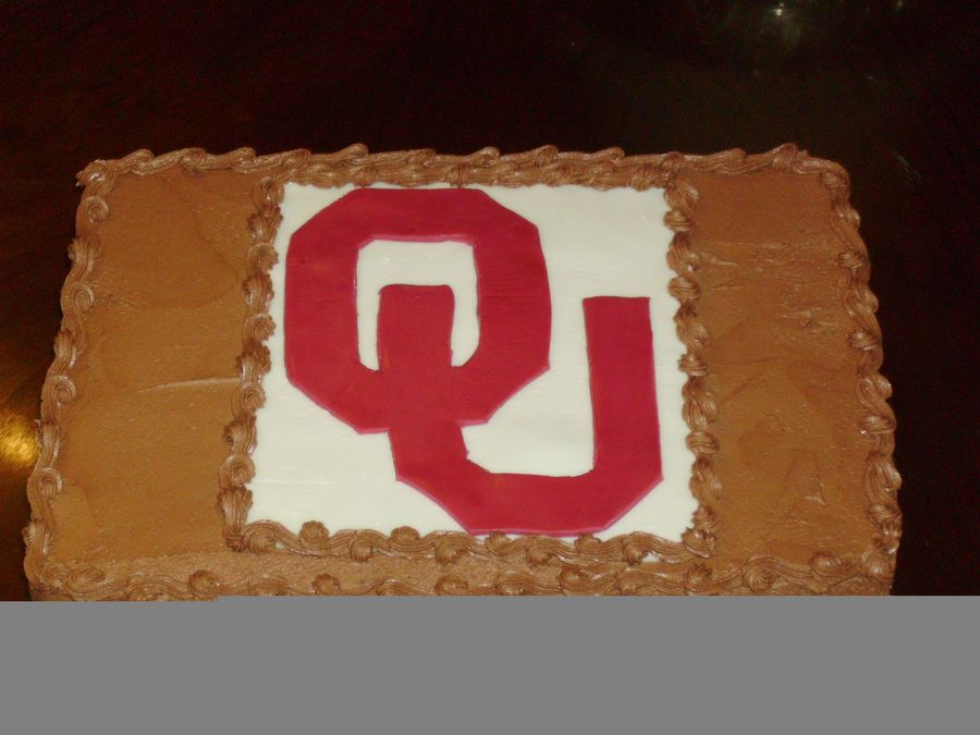 University Of Oklahoma - CakeCentral.com