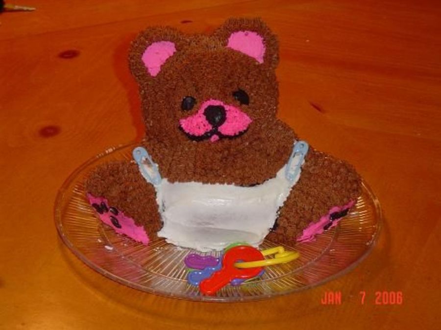 First Ever Bear Cake - CakeCentral.com