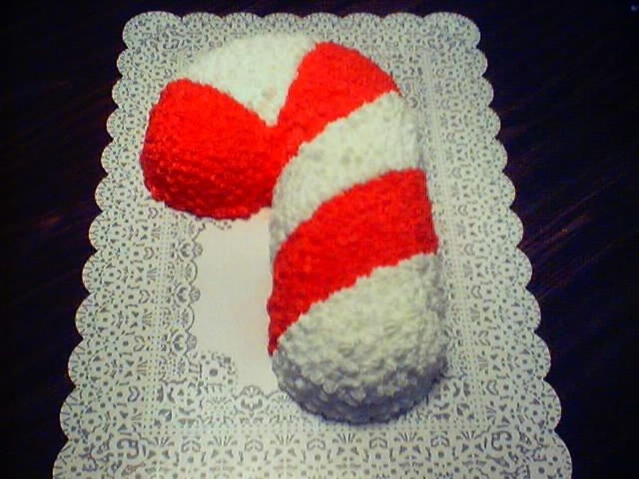Candy Cane Cake - CakeCentral.com