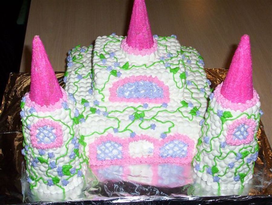 My First Castle Cake - CakeCentral.com