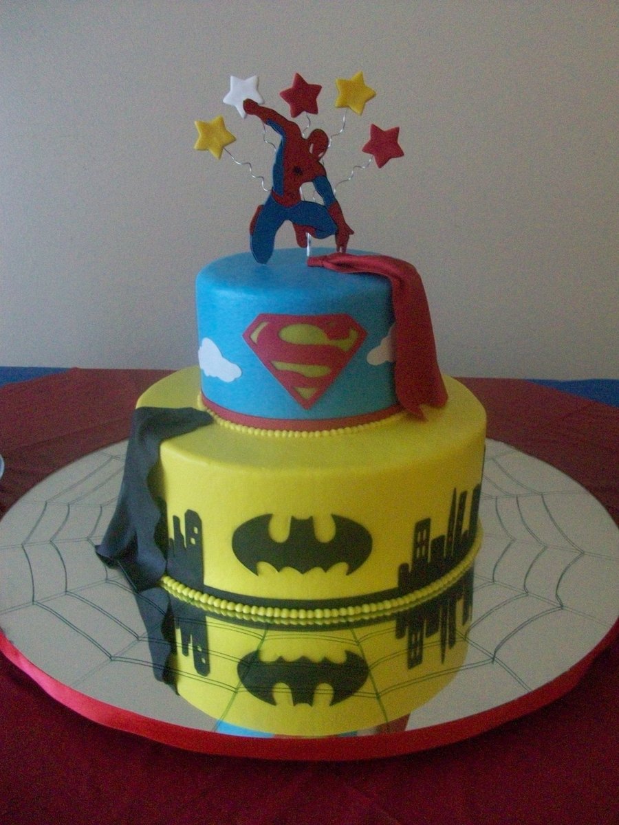 Super Heroes - CakeCentral.com
