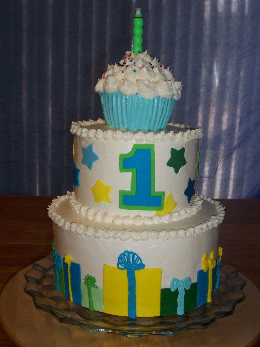 Joshua's First Birthday Cake - CakeCentral.com