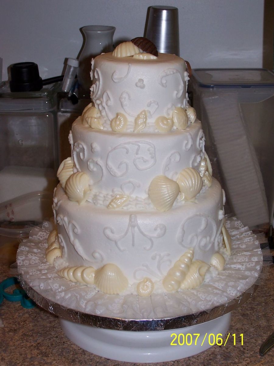 Seashell Cake - CakeCentral.com