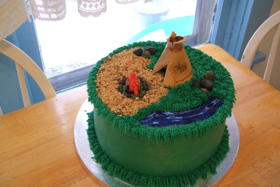 Indian Teepee Cake - CakeCentral.com