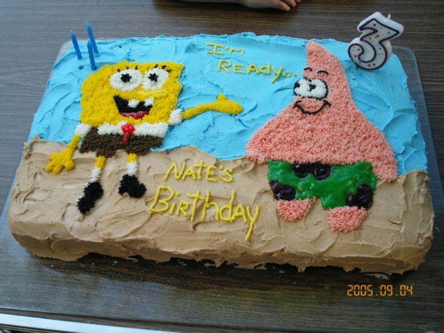 Spongebob And Patrick - CakeCentral.com